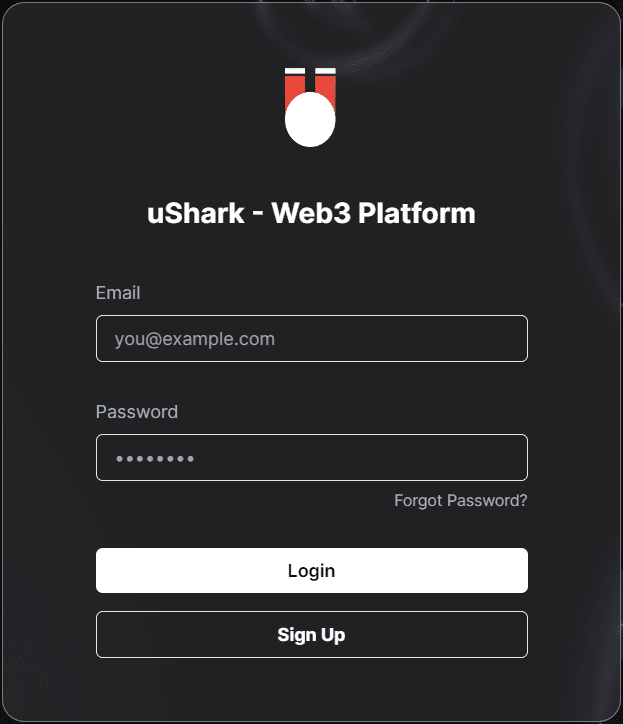Home - uShark Token directs you straight to the future